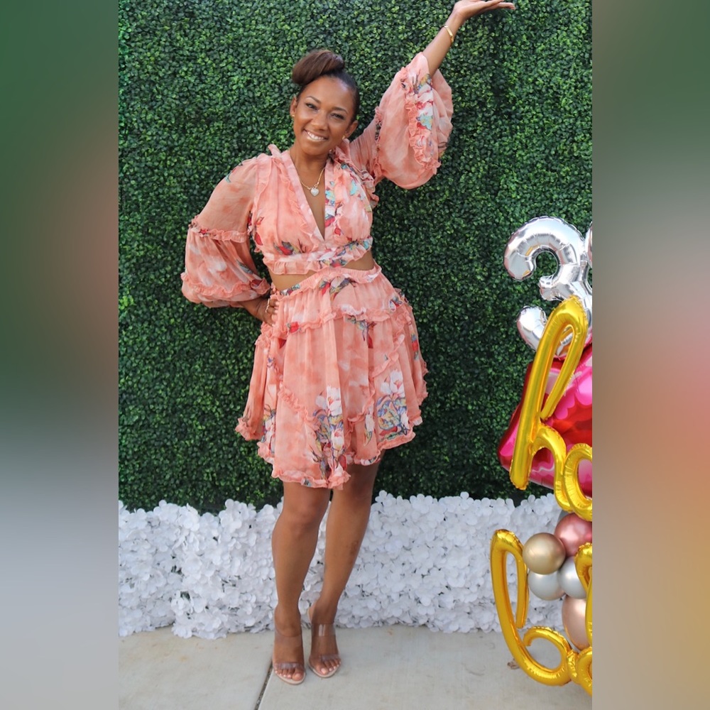 Luxxel Dress From Sonya Bee’s Boutique In Blush! - Gem